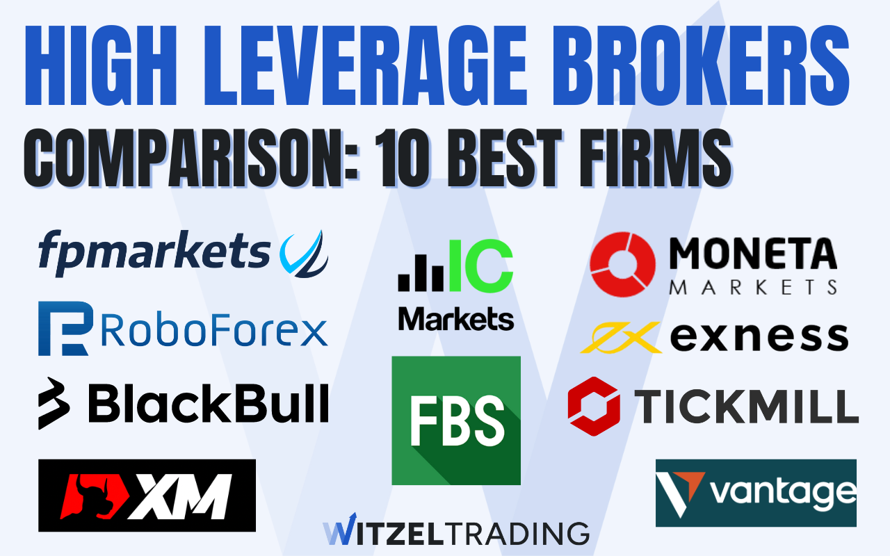 10 Best Forex Brokers With High Leverage In Comparison