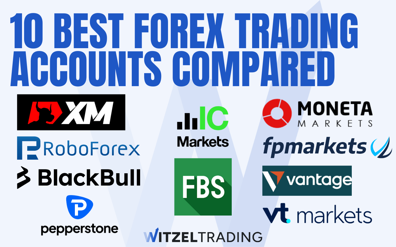 10 Best Forex Trading Accounts Compared (Top List)