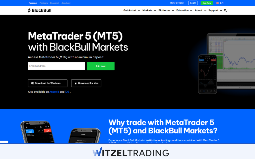 10 Best MetaTrader 5 (MT5) Demo Accounts For Free