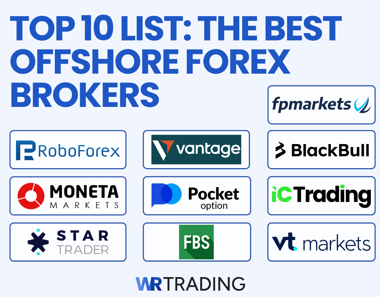 10 Best Offshore Forex Brokers Compared (Top List 2026)