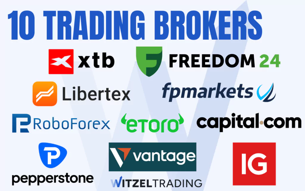 The 10 Best Online Trading Brokers (Top List 2025)