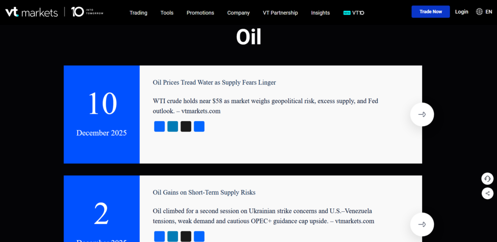 10 Best Oil Trading Platforms & Brokers (WTI/Brent)